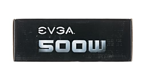 EVGA 500 W1, 80+ WHITE 500W Power Supply( 100-W1-0500-KR)