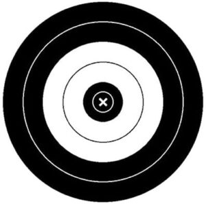 maple leaf nfaa official field targets 35 cm 25/pk.