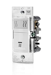 leviton iphs5-1lw decora in-wall humidity sensor & fan control , 3a, single pole, white