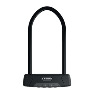 abus granit plus 470 bicycle u lock, 9"/12mm, black