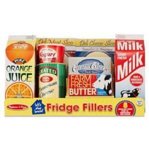 Melissa & Doug Fridge Groceries Play Food Cartons (8 pieces) - FSC Certified