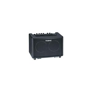 roland ac-33 acoustic chorus battery-powered 30-watt guitar amplifier, black