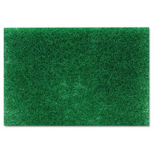 scotch-brite professional 86ct commercial heavy duty scouring pad 86, 6" x 9", green, 12 per pack (case of 3 packs)