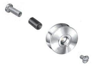 aftco gra2ss roller guide spare parts, roller assembly - stainless steel