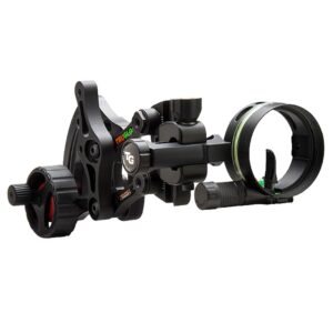 truglo range-rover series single-pin moving bow sight, black, right-handed, .019" pin, toolless micro-adjustable windage