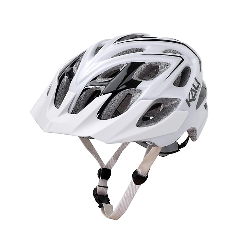 KALI Protectives Chakra Plus Helmet, Sonic White/Black, Small/Medium