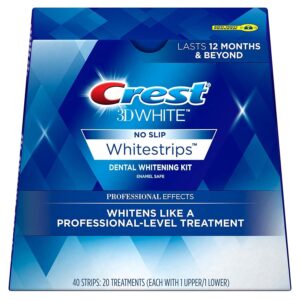 crest 3d white whitestrips professional effects, 40 count