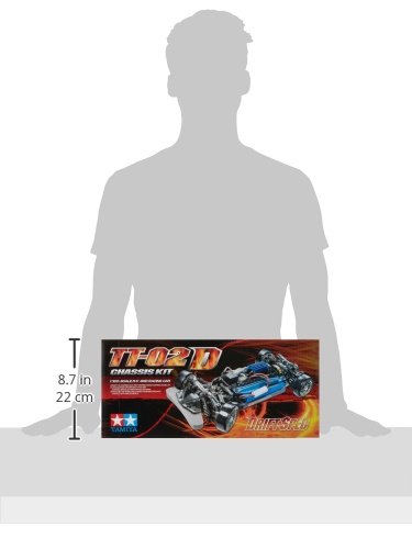 Tamiya 1: 10 TT 300058584 02D Drift Spec Chassis