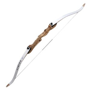 southland archery supply spirit 62" beginner youth recurve wooden bow (30 lbs, right hand)