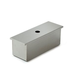 snow peak ck-025 stainless steel box, half unit