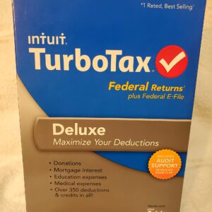 Turbotax Deluxe No State 2013