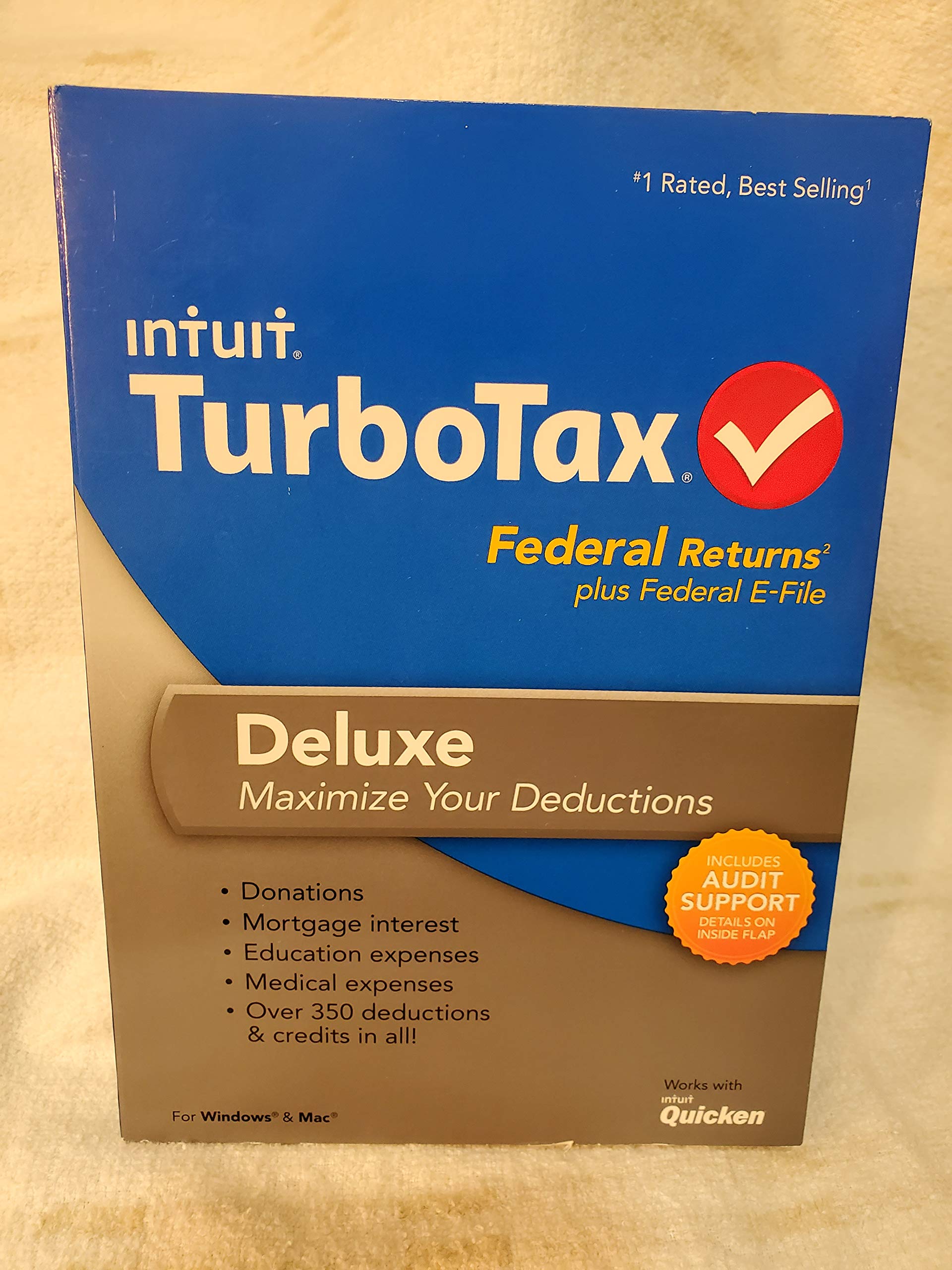 Turbotax Deluxe No State 2013