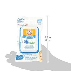 Munchkin Arm & Hammer Pacifier Wipes (4 Packs of 36 wipes each)