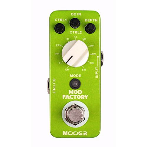 Mooer EQ Effects Pedal, 2.25 x 4.25 x 1.75 (Mod Factory)