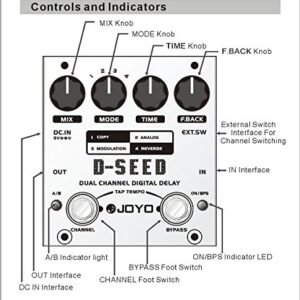 JOYO D-SEED BUNDLE Acoustic Guitar Nut