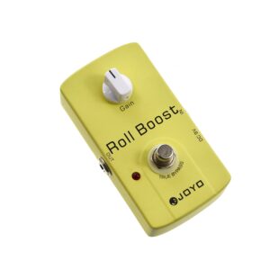 joyo jf-38 roll boost guitar effect pedal - true bypass, dc 9v and battery supported