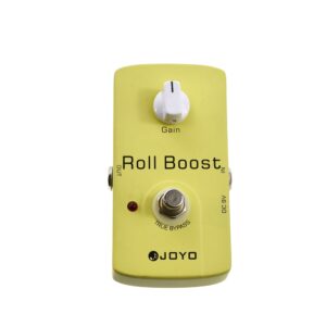 JOYO JF-38 Roll Boost Guitar Effect Pedal - True Bypass, DC 9V and Battery Supported