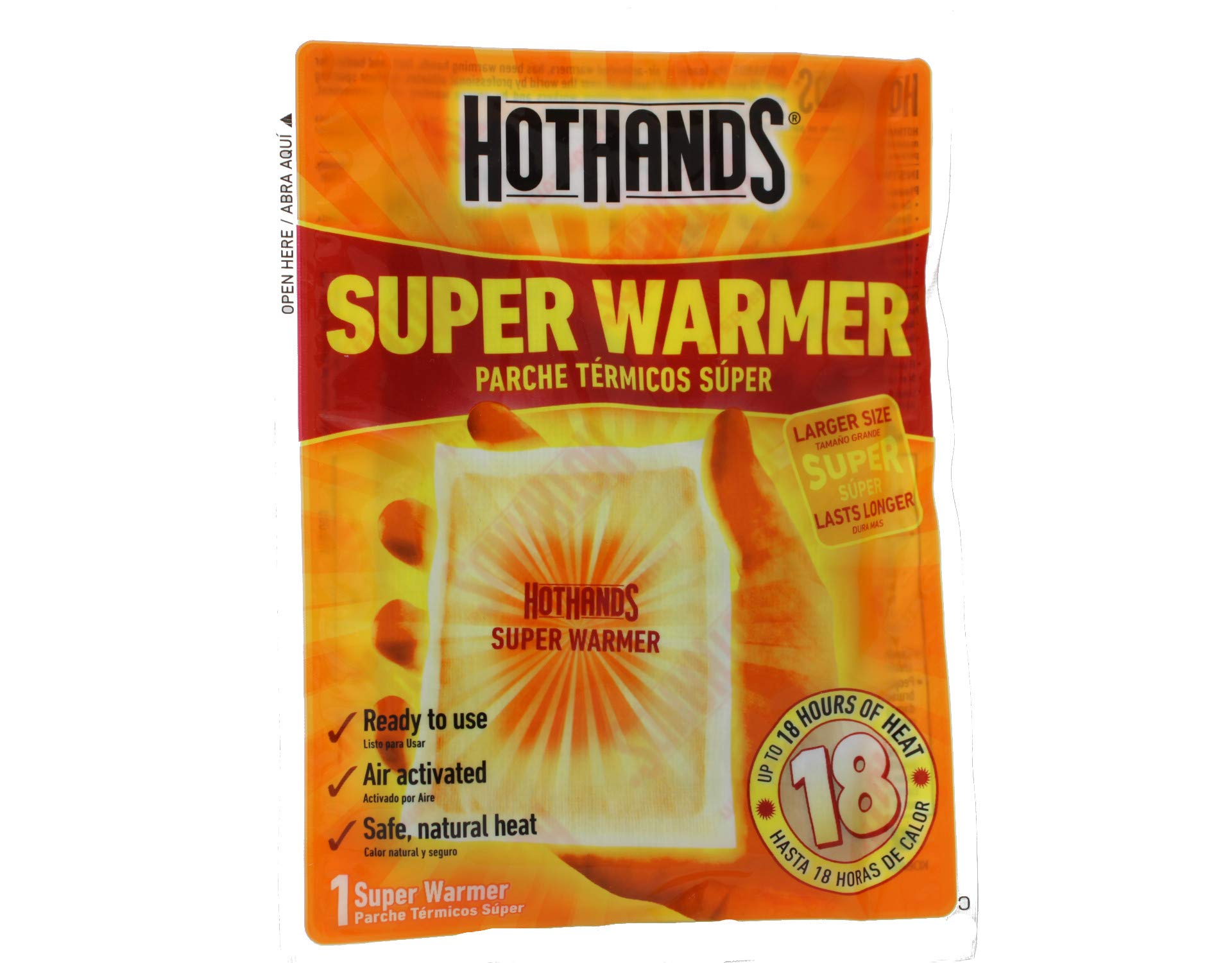 HotHands Hand and Body Super Warmer, Pack of 4