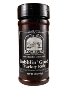 historic lynchburg tennessee whiskey gobblin good turkey rub 5 oz. jar (2 pack)