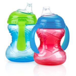 Nuby Clik-It, Cup with Spout, 2-Pack, 10 Ounce