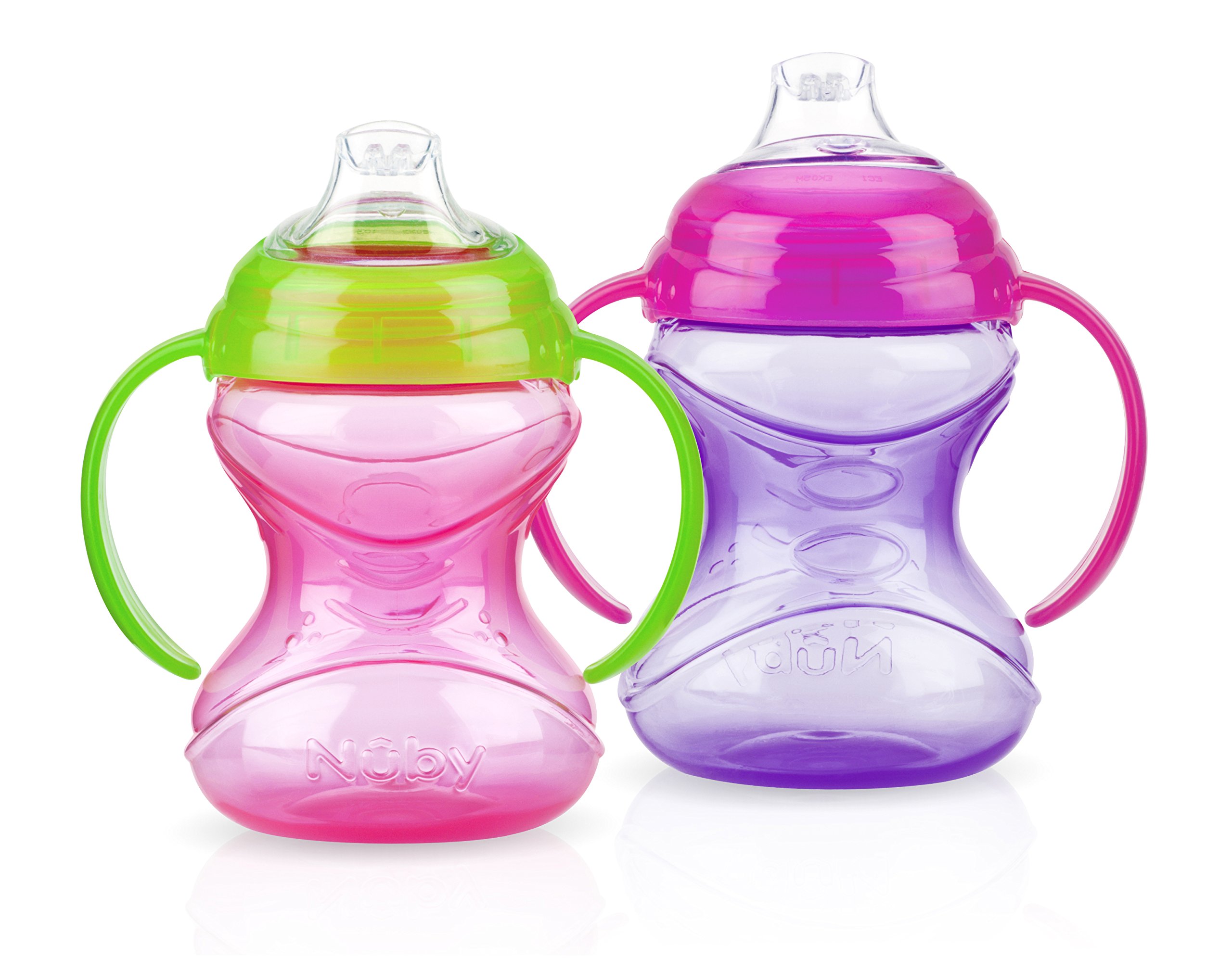 Nuby Clik-It, Cup with Spout, 2-Pack, 10 Ounce