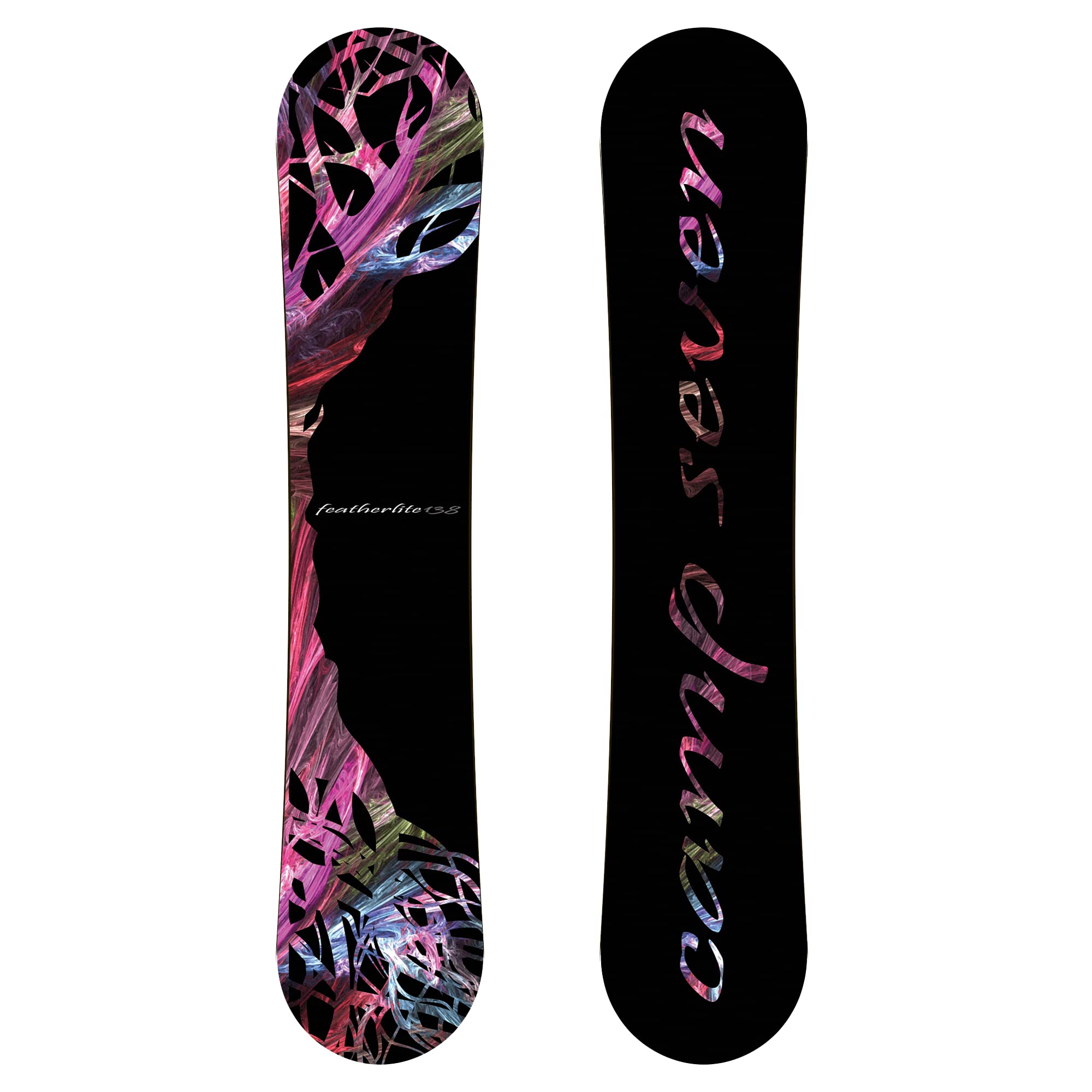 Camp Seven Featherlite Women's Snowboard Package + Siren Mystic Bindings 138 cm