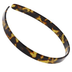 camila paris cp2003 french headband for women, handmade tokyo, strong hold grip women's hair band, ligth and very flexible, no slip and durable styling girls hair accessories, made in france