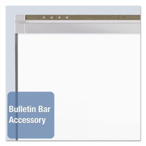 Quartet Magnetic Whiteboard, Porcelain, White Board, Dry Erase Board, 6' x 4', Aluminum Frame, Prestige 2 Duramax (P557AP2)