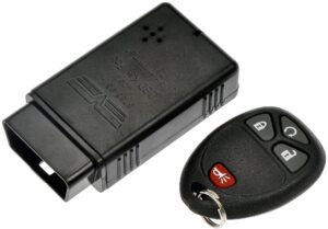 dorman 13736 keyless entry remote 4 button compatible with select models (oe fix), black