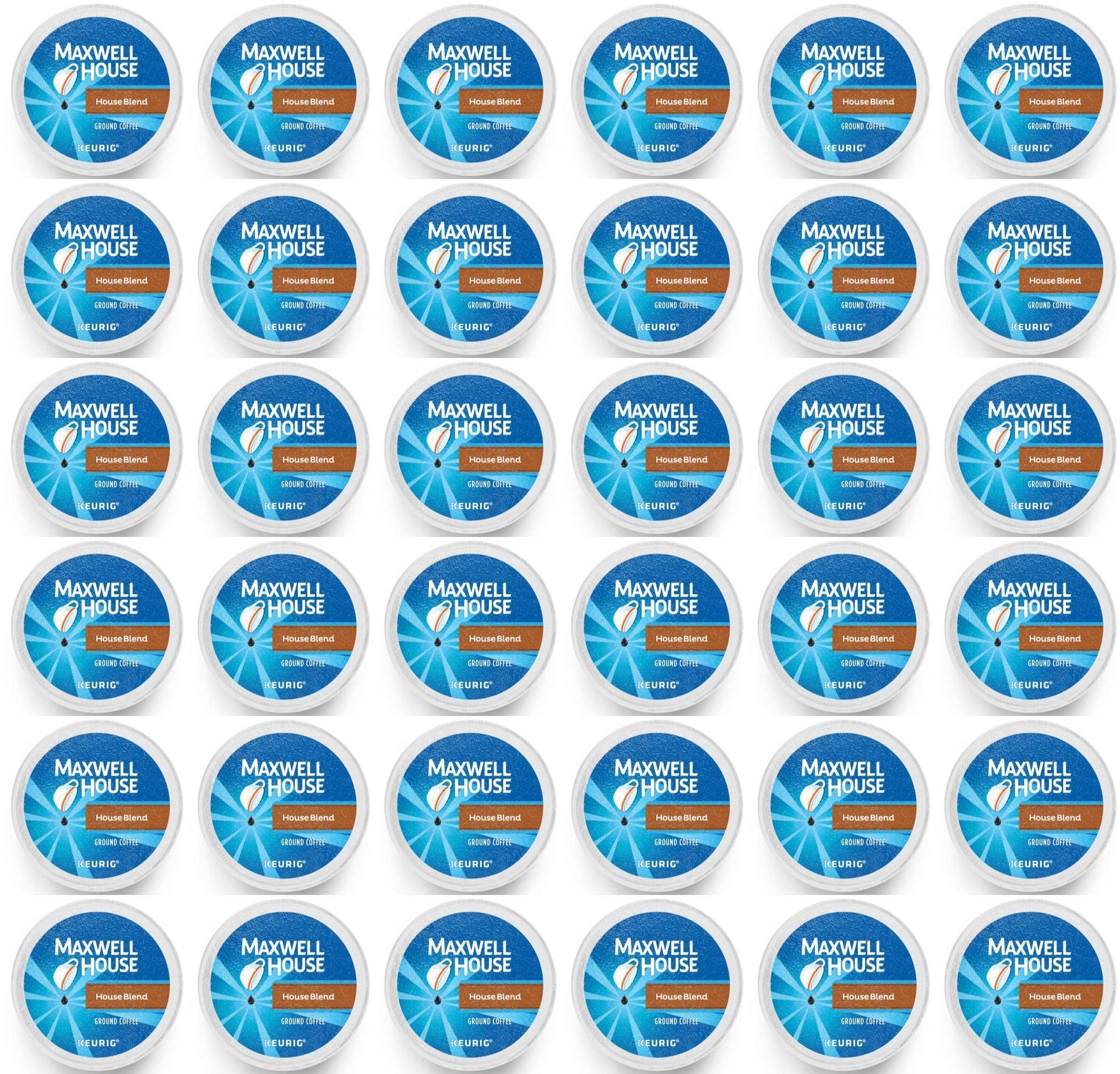 Maxwell House Blend Coffee, 36 K-Cups (Ships in Retail Packaging, as Shown)