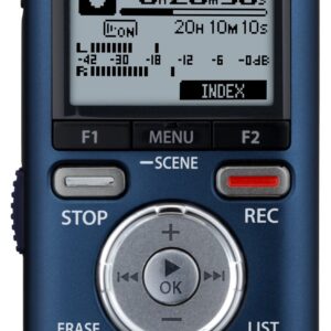 Olympus WS-822 Blue Voice Recorders with 4 GB Built-In-Memory