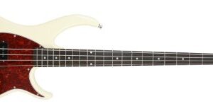 Peavey Milestone Bass Guitar, Ivory