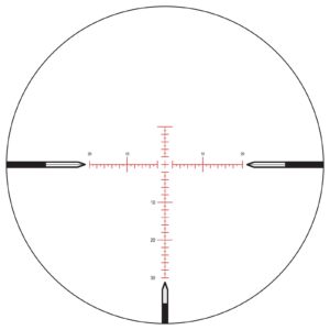 NIGHTFORCE SHV 4-14x56mm Second Focal Plane (F2/SFP) 30mm Tube Durable Precise Waterproof Fogproof Hunting Gun Scope, Non-Illuminated - Moar - 30 MOA Reticle