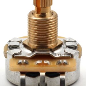 CTS TAOT CUSTOM 525K SHORT Split Shaft Audio Taper Potentiometers - 500K - Set of 4 (4X)