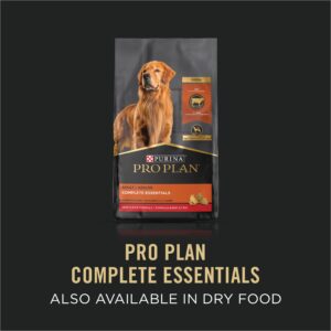 Purina Pro Plan High Protein Dog Food Wet, Braised Beef and Wild Rice Entree - (8) 10 Oz. Tubs