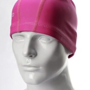 Speedo Unisex Pace Swimming Cap | Comfort Fit, Pink, One Size