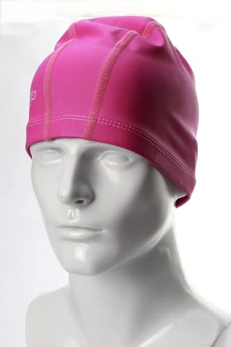 Speedo Unisex Pace Swimming Cap | Comfort Fit, Pink, One Size