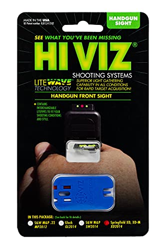 HIVIZ XD2014 Springfield Armory XD Interchangeable LITEWAVE Front Handgun Sight