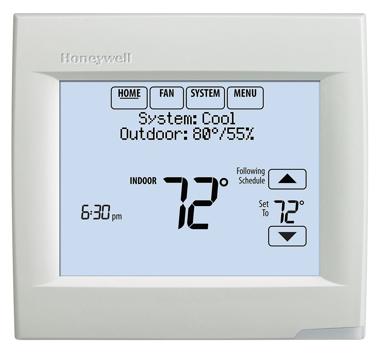 Honeywell TH8320R1003 VisionPro 8000 with RedLINK Digital Thermostat, White