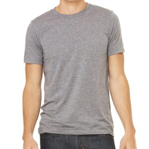 CANVAS Triblend V-Neck T-Shirt. 3415 - X-Large - Grey Triblend