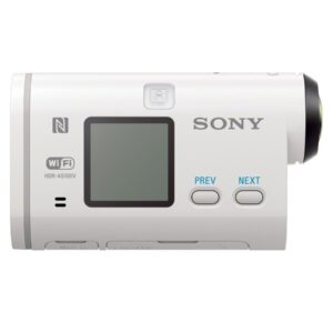 Sony HDR-AS100VR POV Action Video Camera with Live View Remote (White)