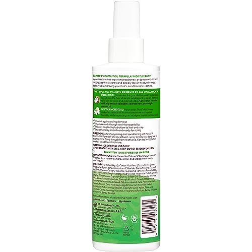 Palmer's Coconut Oil Formula Moisture Boost Leave-In Conditioner, 8.5 Ounce