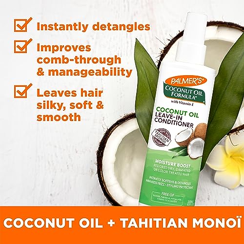 Palmer's Coconut Oil Formula Moisture Boost Leave-In Conditioner, 8.5 Ounce