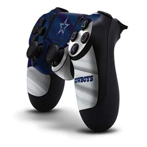 Skinit Decal Gaming Skin compatible with PS4 Controller - Officially Licensed NFL Dallas Cowboys Design