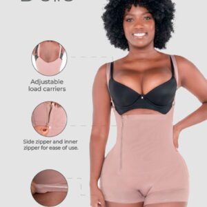 DELIE Fajas Colombianas Moldeadoras 046 Tummy Control Shapewear Strapless Shapewear Butt Lift Shapewear