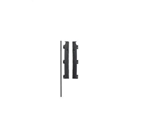 babydan flex spare wall fitting kit - black