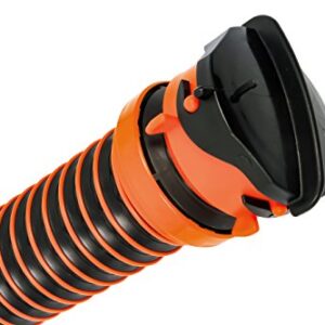 Camco RhinoEXTREME 20-Foot Camper/RV Sewer Hose Kit | Features TPE Technology for Abrasion Resistance and Crush Protection | Includes Pre-Attached Rhino Swivel Fittings (39867)