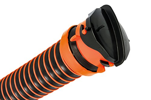 Camco RhinoEXTREME 20-Foot Camper/RV Sewer Hose Kit | Features TPE Technology for Abrasion Resistance and Crush Protection | Includes Pre-Attached Rhino Swivel Fittings (39867)