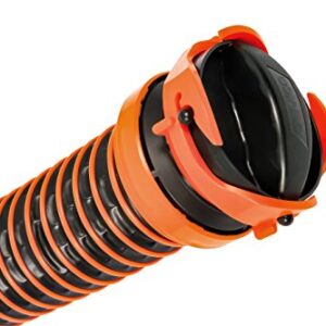 Camco RhinoEXTREME 20-Foot Camper/RV Sewer Hose Kit | Features TPE Technology for Abrasion Resistance and Crush Protection | Includes Pre-Attached Rhino Swivel Fittings (39867)