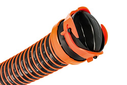 Camco RhinoEXTREME 20-Foot Camper/RV Sewer Hose Kit | Features TPE Technology for Abrasion Resistance and Crush Protection | Includes Pre-Attached Rhino Swivel Fittings (39867)